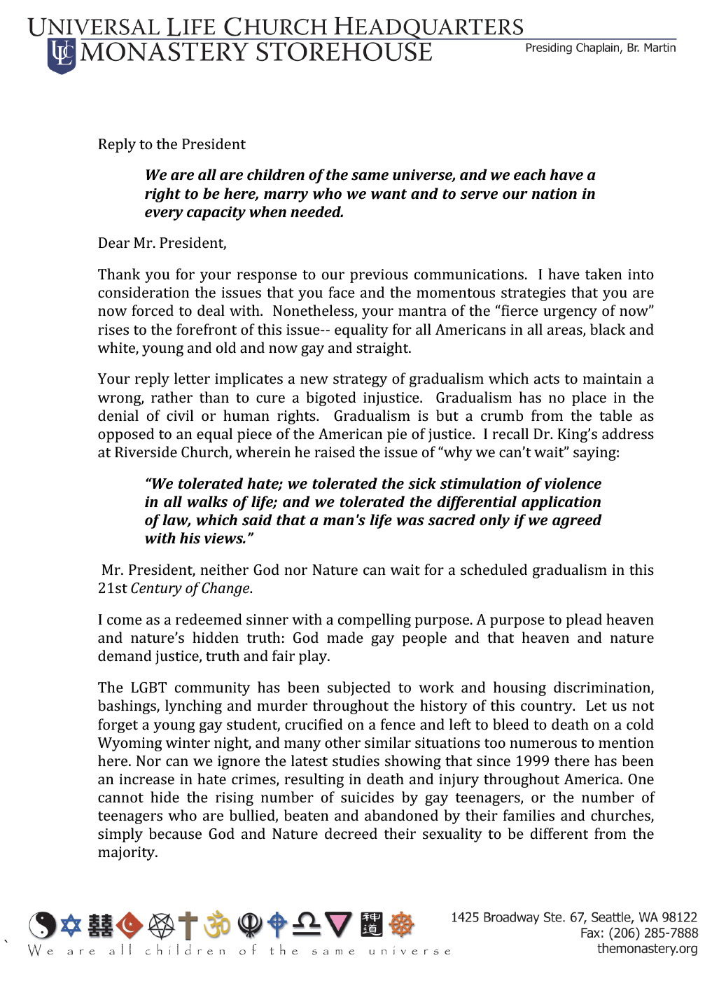 Why We Can't Wait - George Freeman